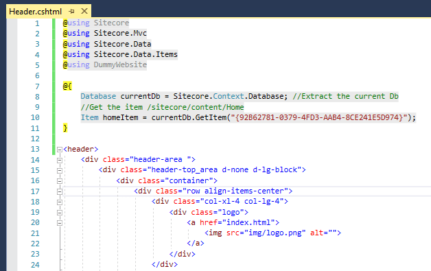 Creating a Layout – Part II | Sitecore Diaries