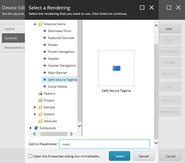 Building Home page Components – Safe & Secure tagline section ...
