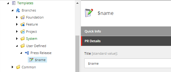 What is Branch Template? And where do we use it? | Sitecore Diaries
